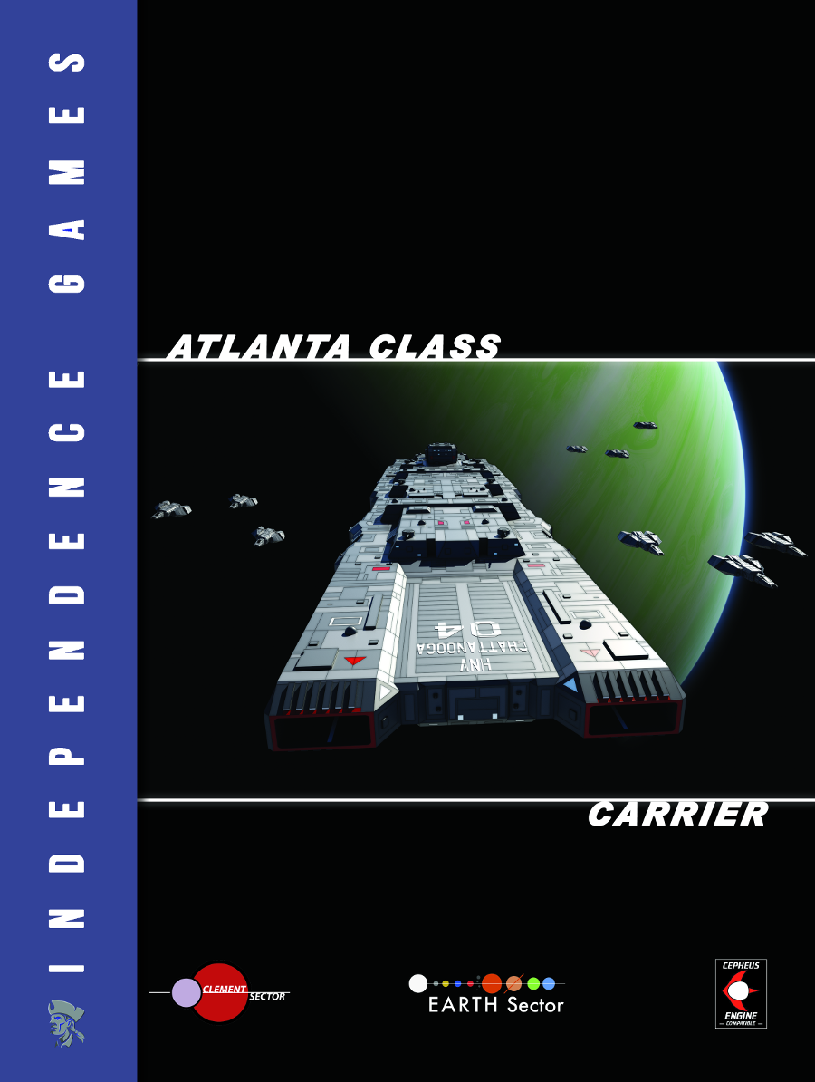 Atlanta-class Carrier - Independence Games | Earth Sector | DriveThruRPG