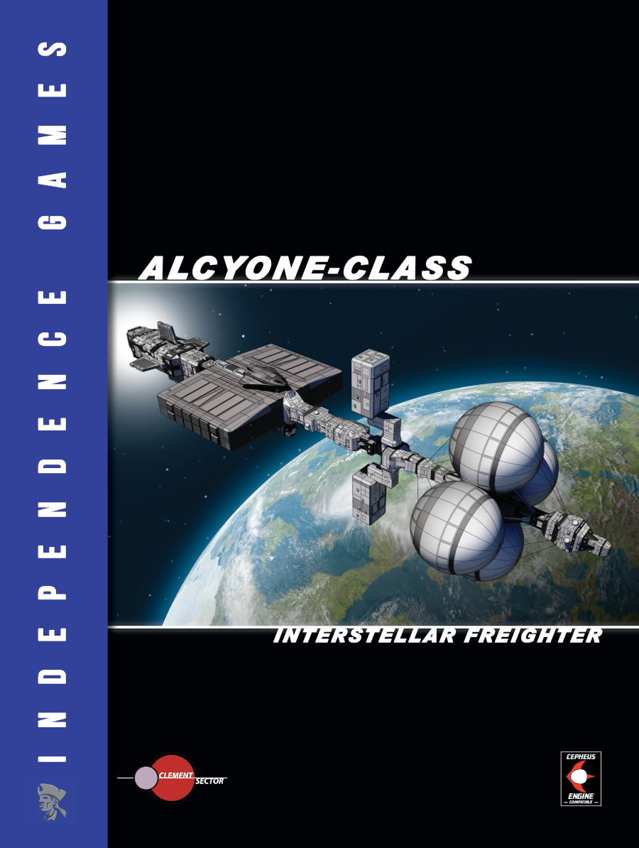Alcyone-class Interstellar Freighter - Independence Games | Clement ...