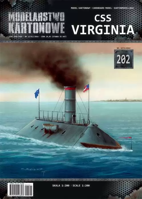 1/200 CSS Virginia Paper Model Pro-arte - Heinkel Models | DriveThruRPG
