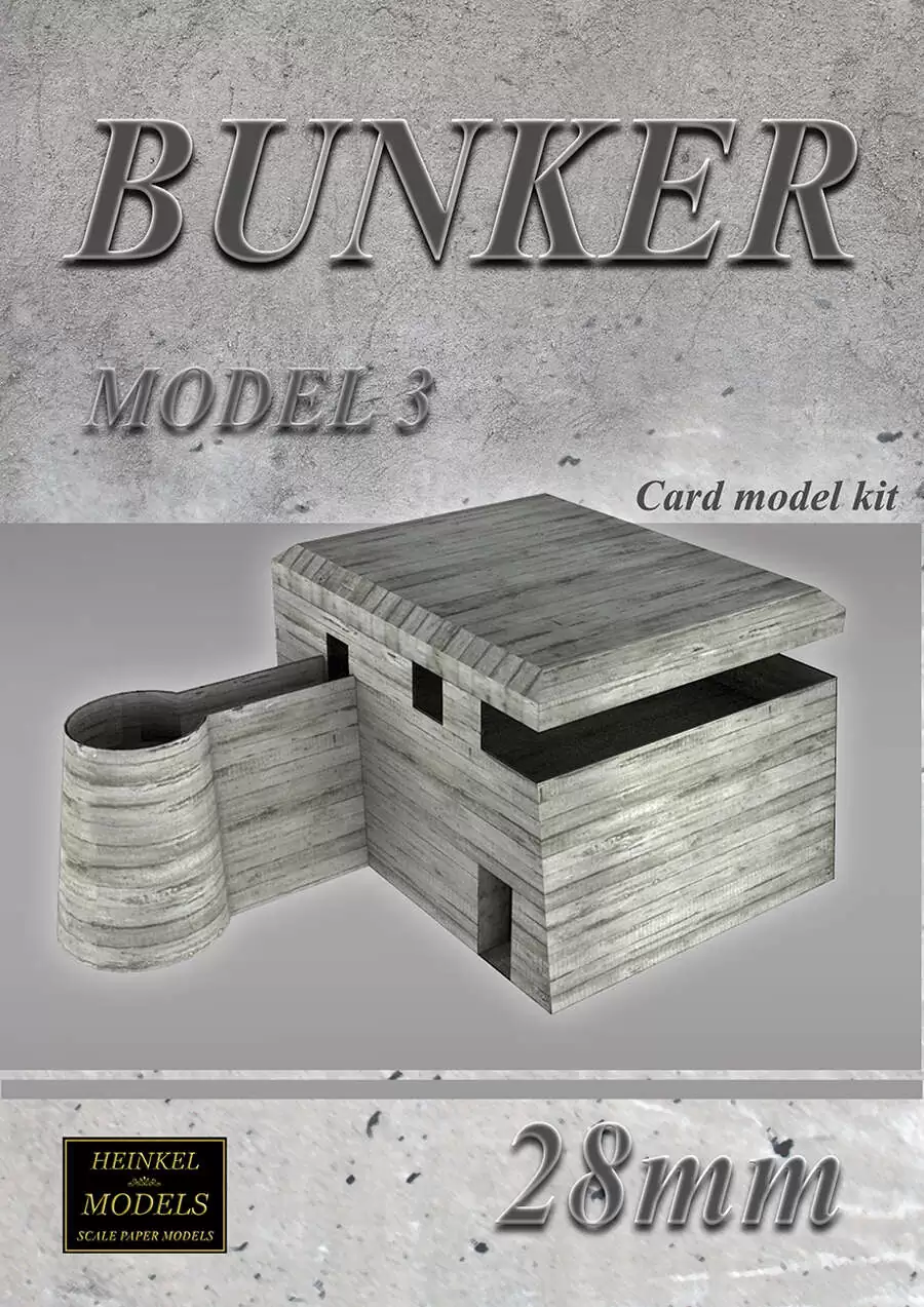 Bunker Model3 - Heinkel Models | DriveThruRPG