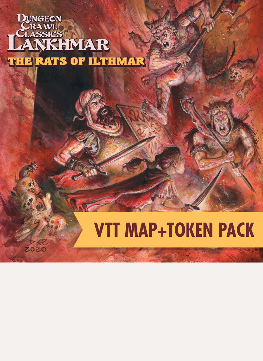 VTT Map+Token Pack: DCC Lankhmar #11: The Rats of Ilthmar - Goodman ...