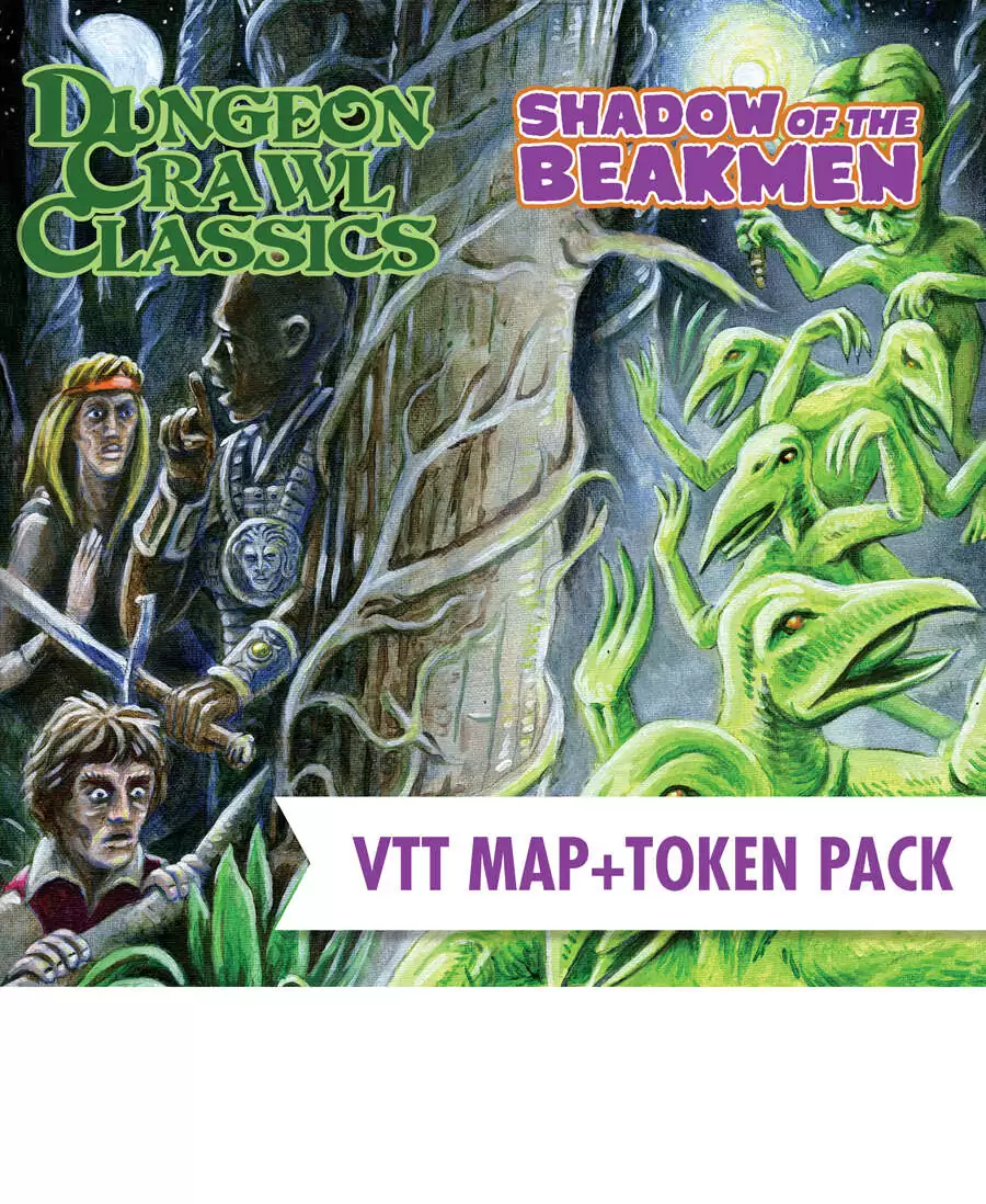 VTT Map+Token Pack: DCC Day Shadow of the Beakmen - Goodman Games | DCC ...