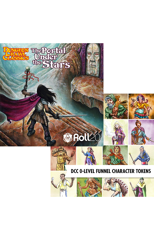 The Portal Under the Stars + DCC 0-level PC Tokens for Roll 20 ...