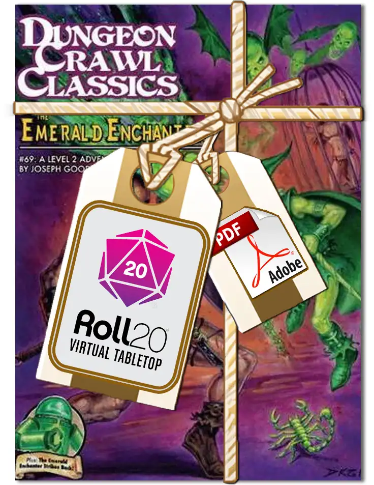 The Emerald Enchanter Roll20 & PDF Bundle [BUNDLE] - Goodman Games ...