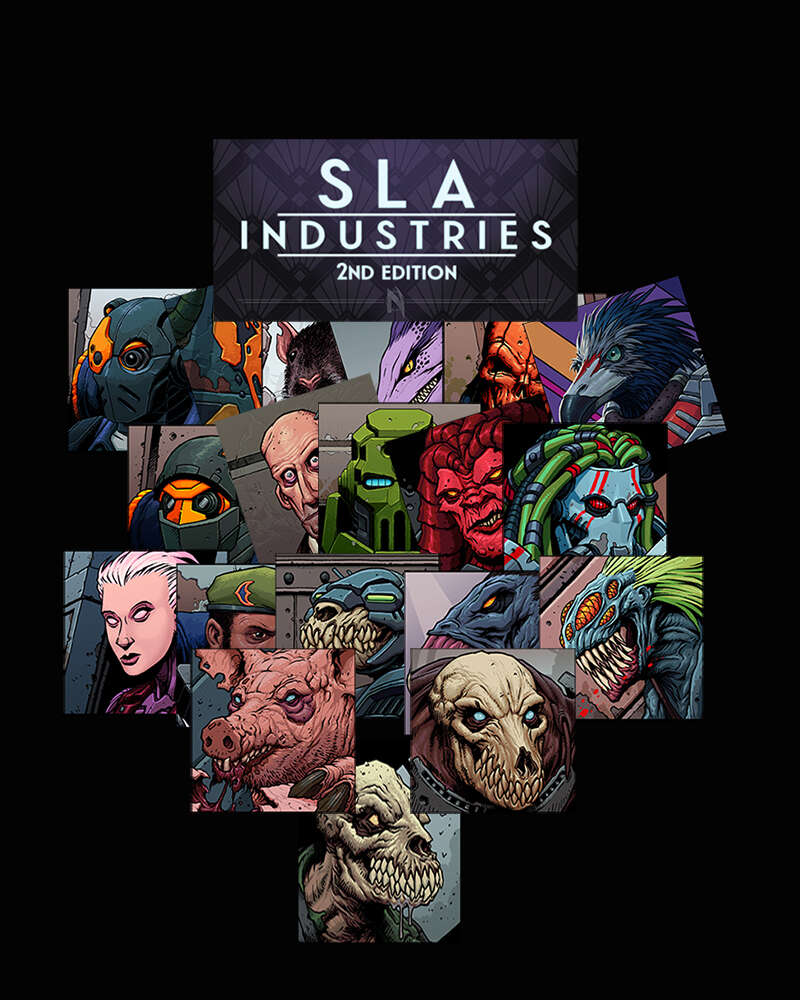 SLA Industries: GM's Art Pack for Digital Play - Nightfall Games | SLA ...