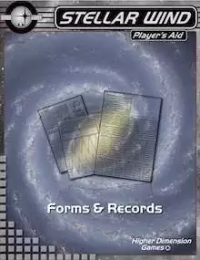 Stellar Wind Forms and Records - Higher Dimension Games | DriveThruRPG