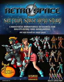Retro Space Set Four: Space Hero Squad - Okumarts Games | Retro Space ...