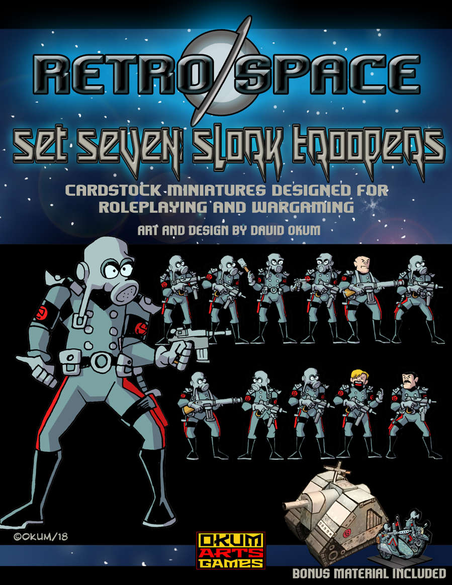 Retro Space Set Seven: Slork Troopers - Okumarts Games | Retro Space ...