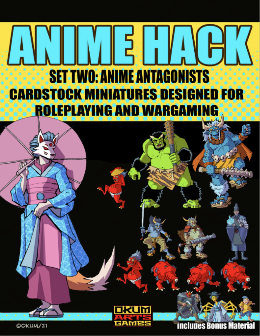 The Anime Hack - Anime Antagonists - Okumarts Games | Serene Fist ...