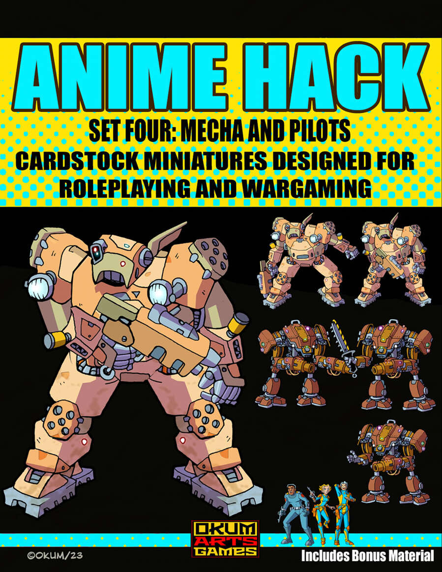 The Anime Hack - Mecha and Pilots - Okumarts Games | Serene Fist | ROLE ...