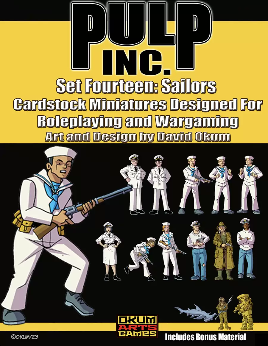 Pulp Inc. Set Fourteen: Sailors - Okumarts Games | Pulp Inc. | DriveThruRPG