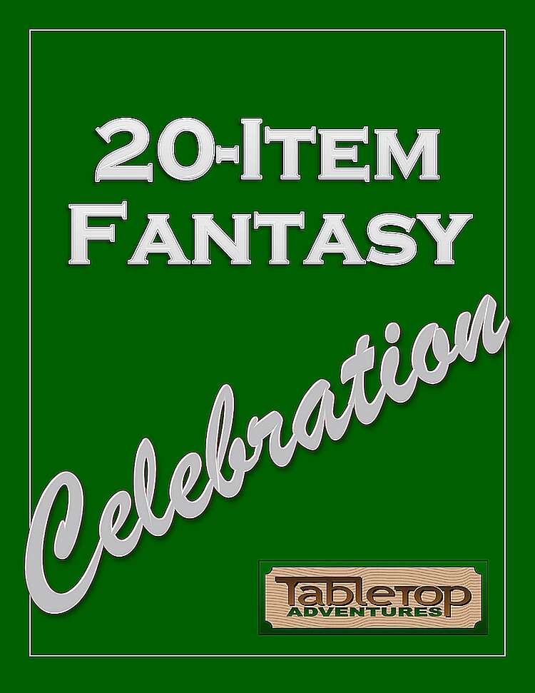 20-Item Fantasy Celebration [BUNDLE] - Tabletop Adventures, LLC | Deck ...