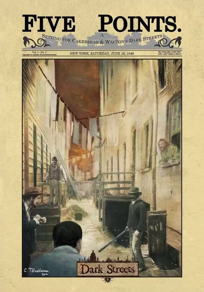 Five Points (Dark Streets) - Mystical Throne Entertainment | Licensed Campaigns | DriveThruRPG
