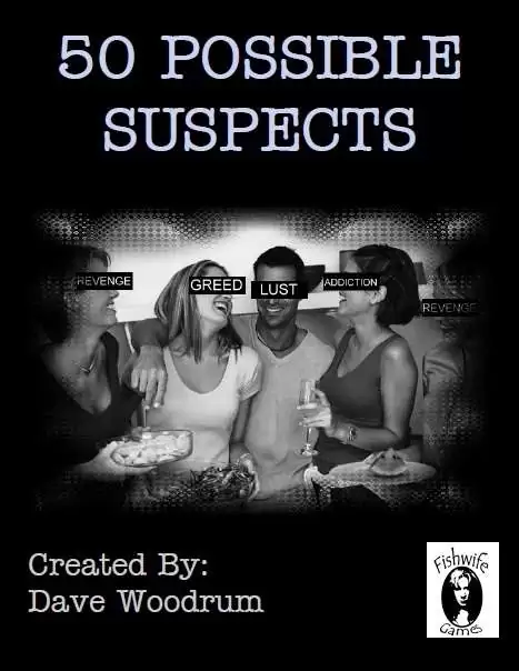 50 Possible Suspects - Fishwife Games | Modern/Crime Lists | DriveThruRPG