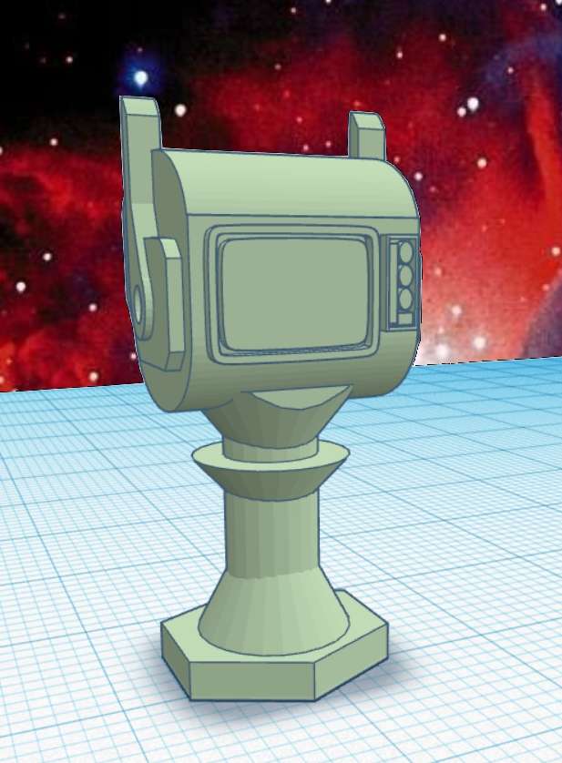 Alien Dollhouse: Martian TV (STL Model) - Fishwife Games | Everything ...