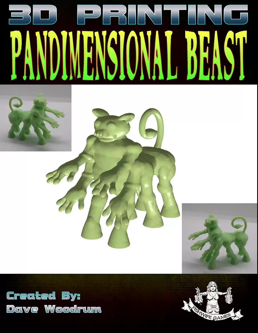 Pandimensional Beast (3D Print: STL) - Fishwife Games | 3D Printing ...