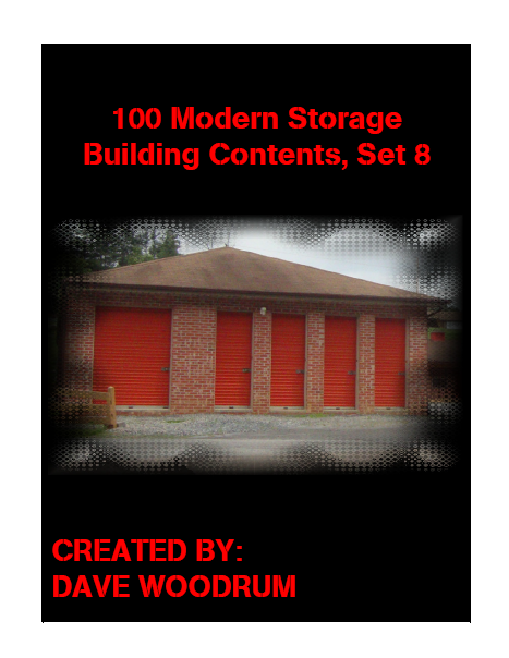 100 Modern Storage Building Contents, Set 8 - Fishwife Games ...