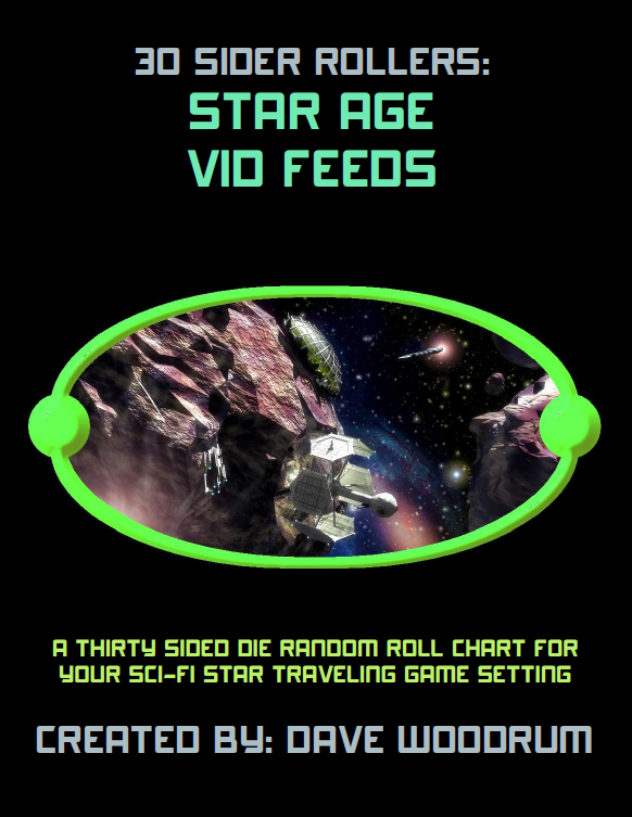 30 Sider Rollers: Star Age Vid Feeds - Fishwife Games | Space ...
