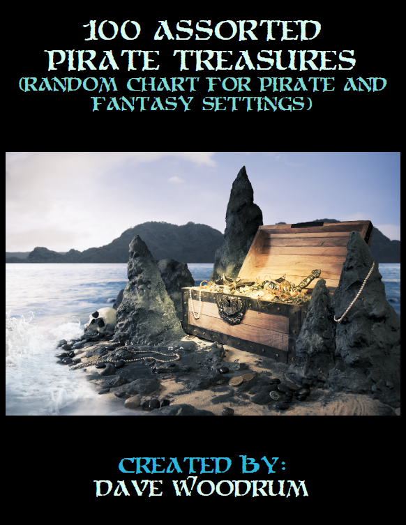 100 Assorted Pirate Treasures - Fishwife Games | Pirate Lists | Fantasy ...