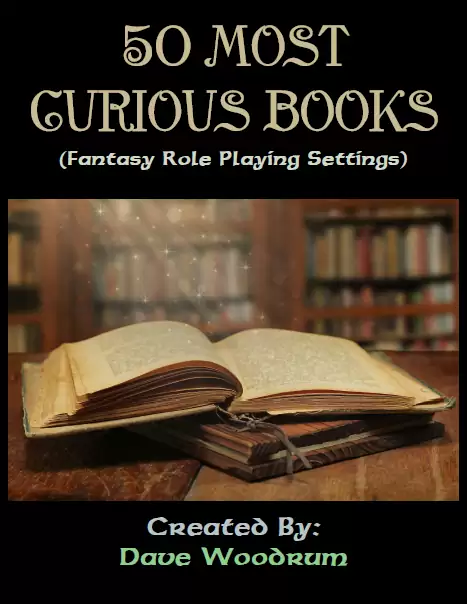 50 Most Curious Books - Fishwife Games | Fantasy Lists | DriveThruRPG