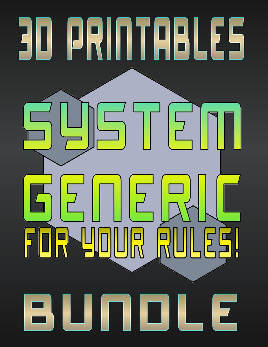 Any System 3D Print Bundle [BUNDLE] - Fishwife Games | Bundles | 3D ...