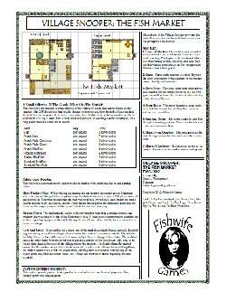 Village Snooper: The Fish Market - Fishwife Games | Fantasy Stuff ...