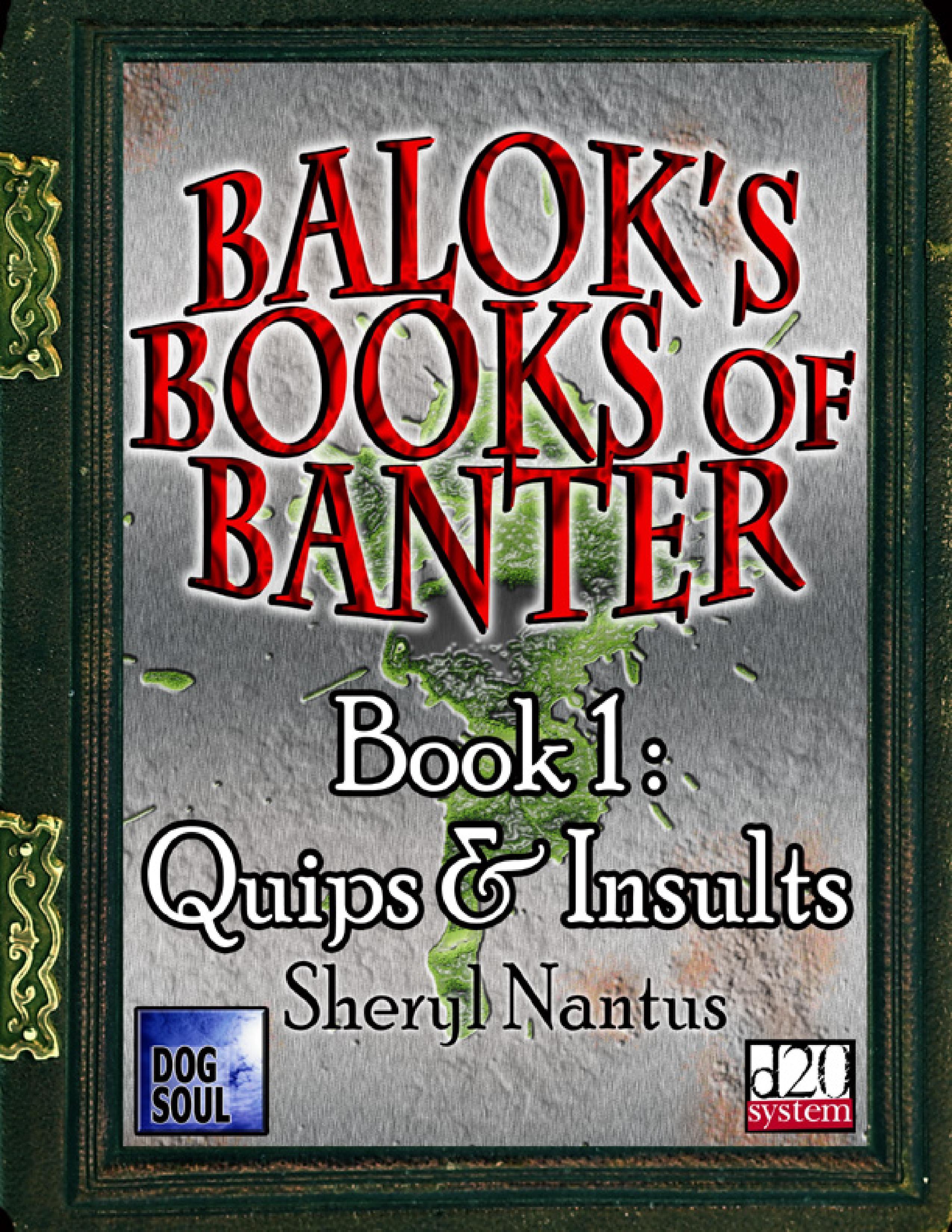 Balok's Book of Banter - Quips & Insults - Dog Soul Publishing ...