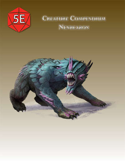 Creature Compendium: Nenbearon - Laughing Bard Games | 5E | DriveThruRPG