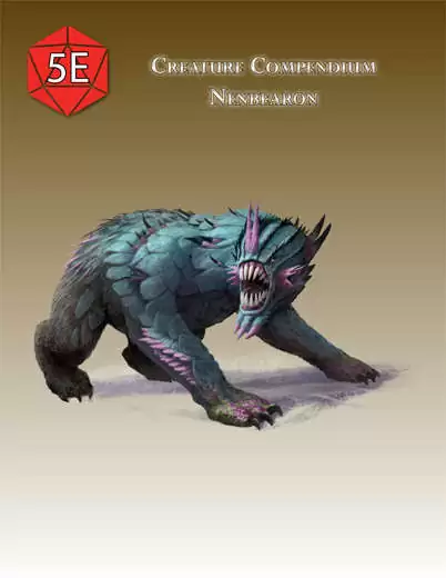 Creature Compendium: Nenbearon - Laughing Bard Games | 5E | DriveThruRPG