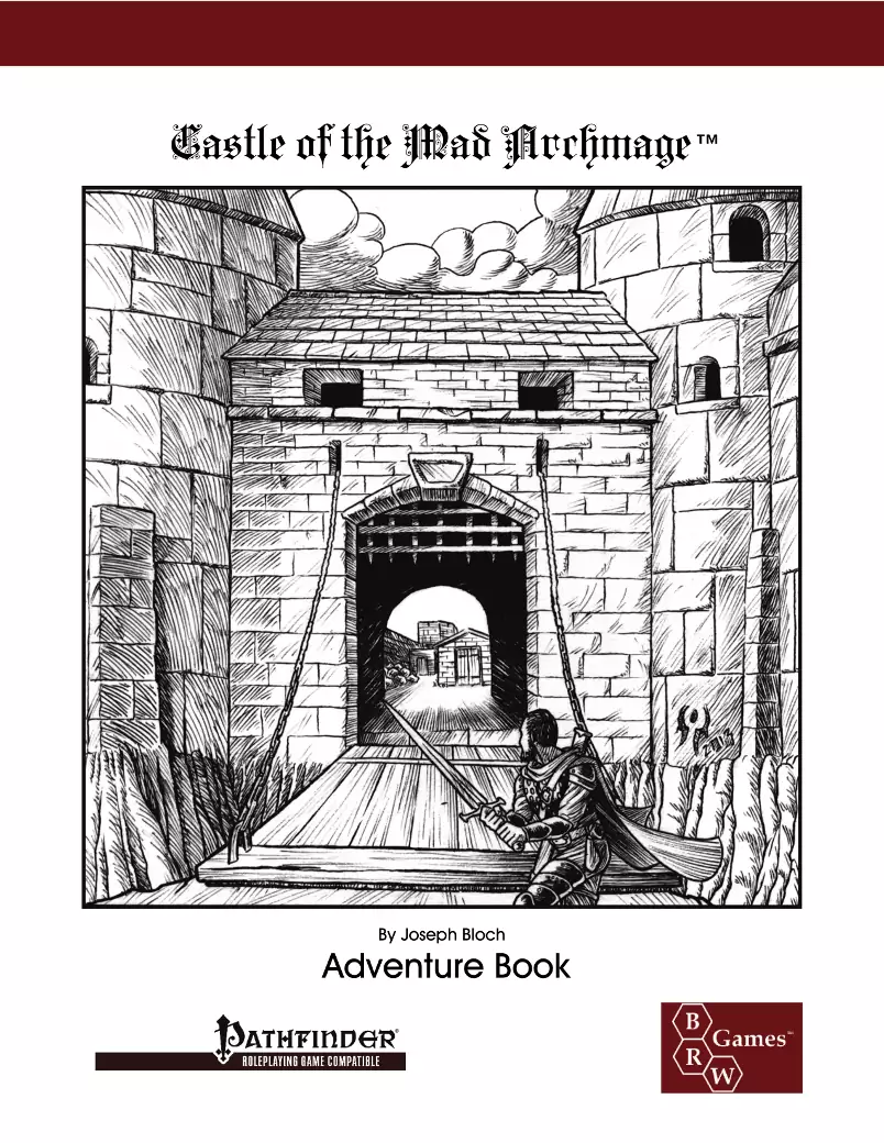 Castle of the Mad Archmage (Pathfinder edition) Digital + Print Bundle ...