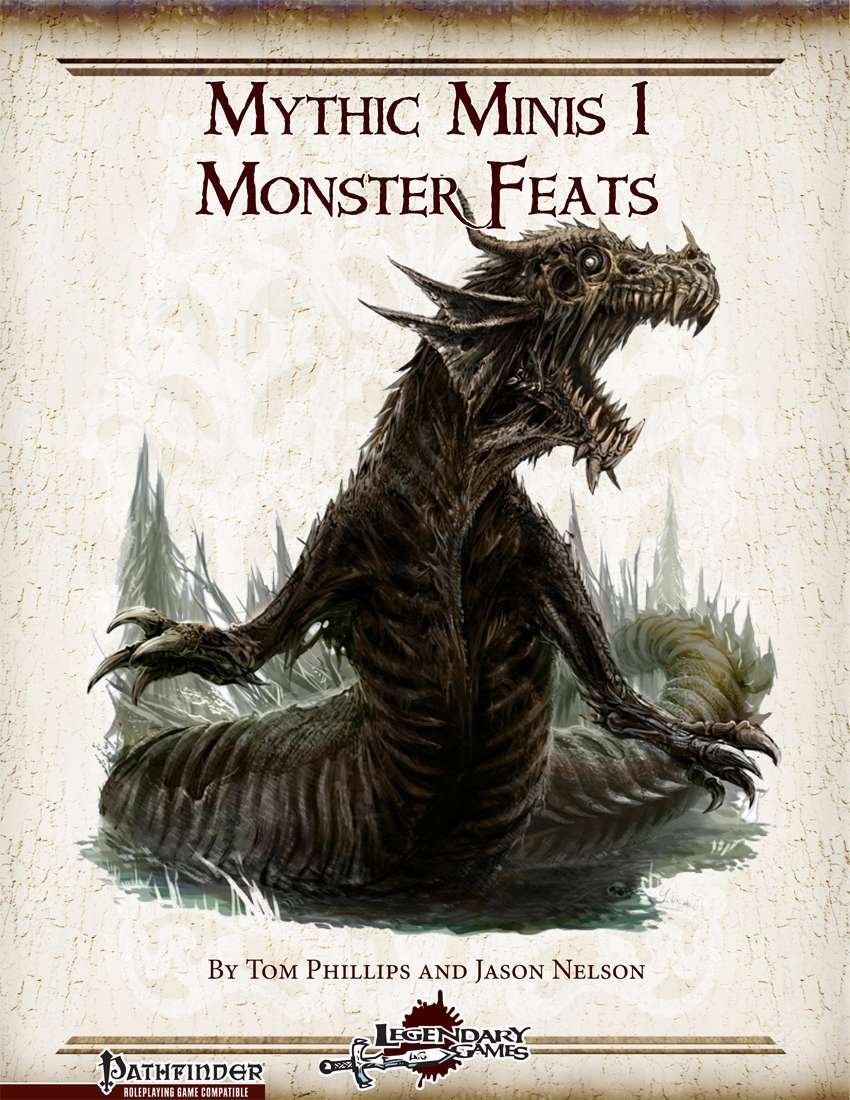 Mythic Minis 1: Monster Feats - Legendary Games | Mythic Plug-Ins ...