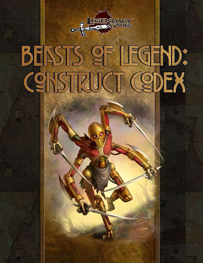 Beasts of Legend: Construct Codex (5E) - Legendary Games | Kingdom-Building | 5th Edition ...