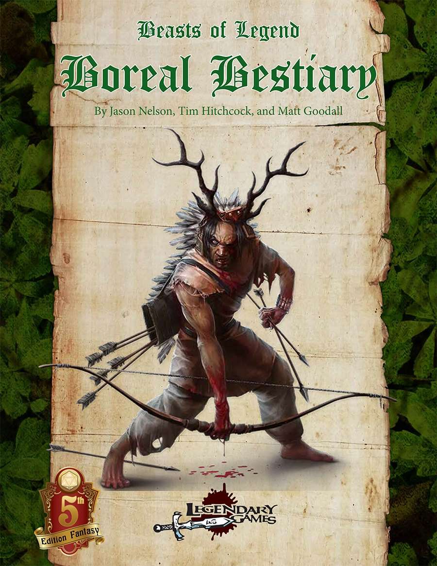 Beasts of Legend: Boreal Bestiary (5E) - Legendary Games | Kingdom ...