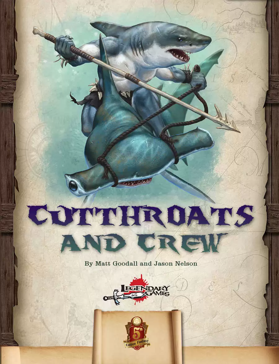 Cutthroats and Crew (5E) - Legendary Games | Pirate Plug-Ins | 5th ...
