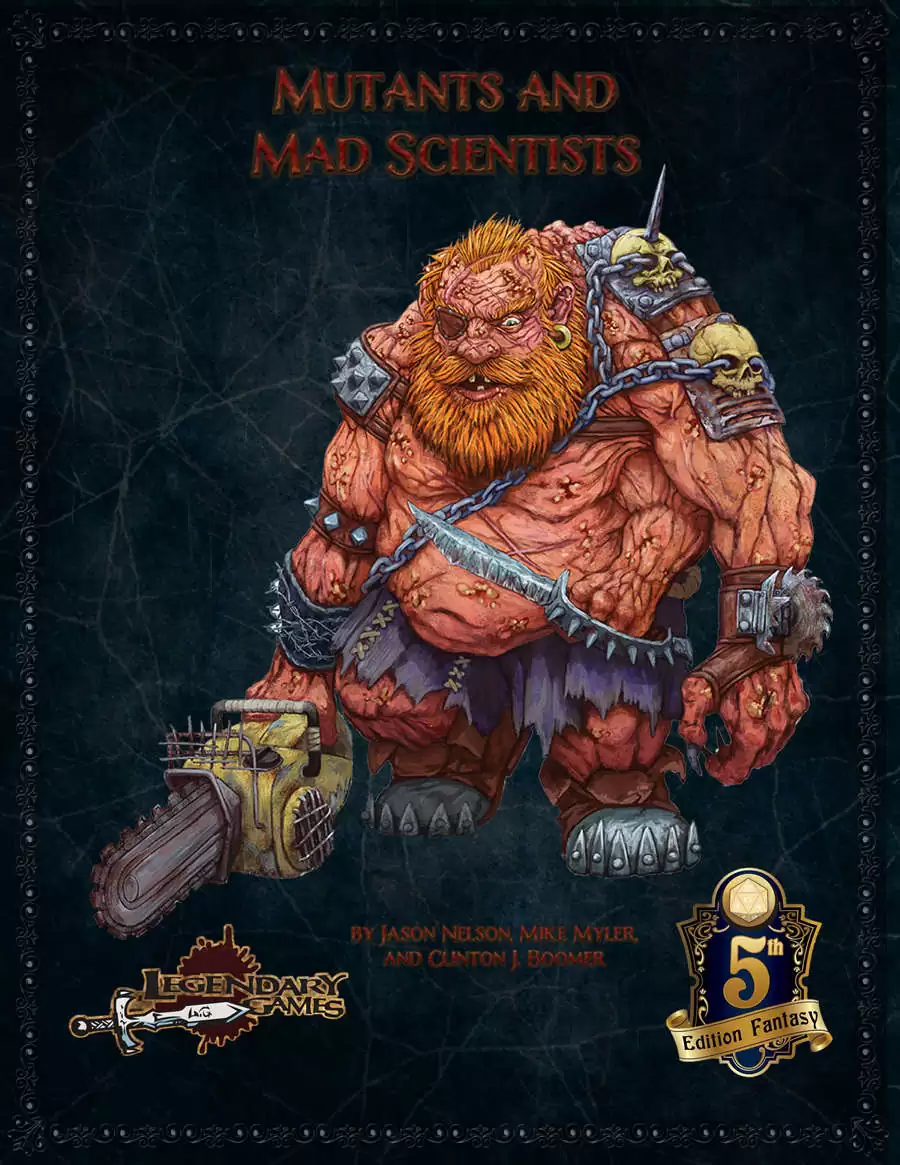 Mutants and Mad Science (5E) - Legendary Games | Gothic Plug-Ins | 5th ...