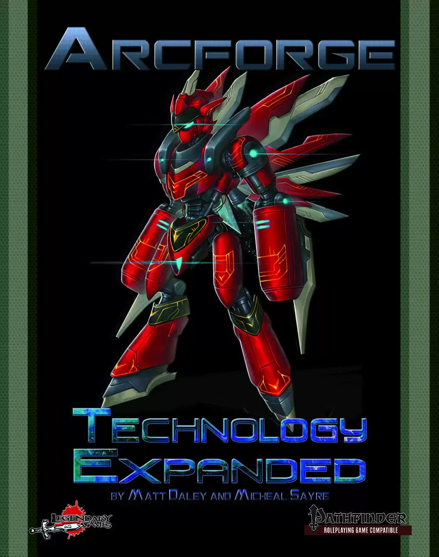 Arcforge: Technology Expanded - Legendary Games | Alien & Space | DriveThruRPG