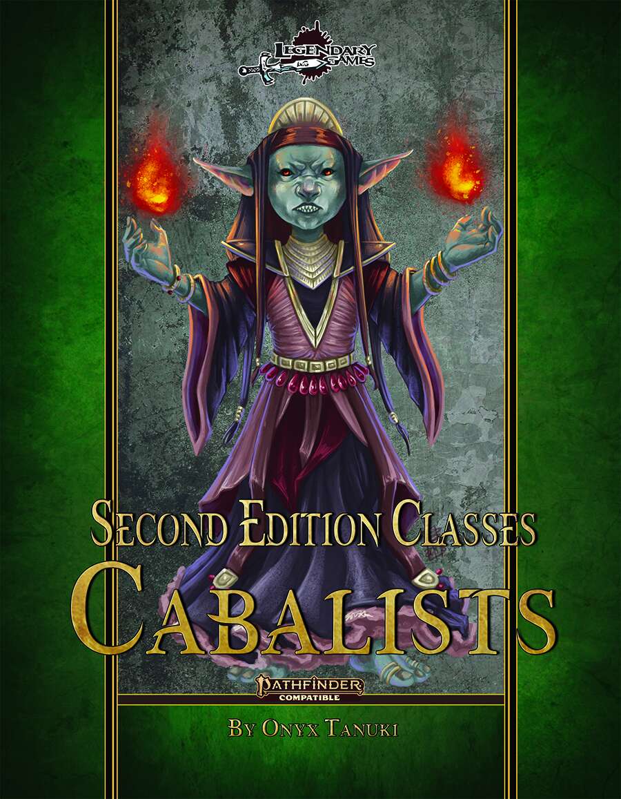 Second Edition Classes: Cabalist - Legendary Games | Legendary Heroes ...