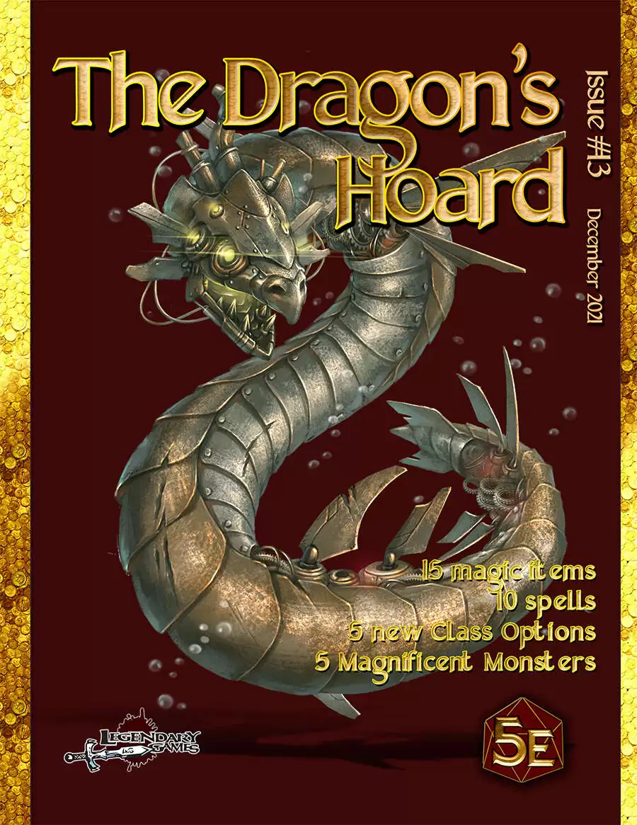 The Dragon's Hoard #13 - Legendary Games | 5th Edition | DriveThruRPG