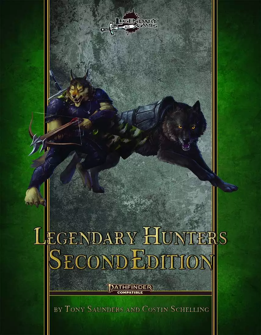 Legendary Hunters: Second Edition (PF2) - Legendary Games | Legendary ...