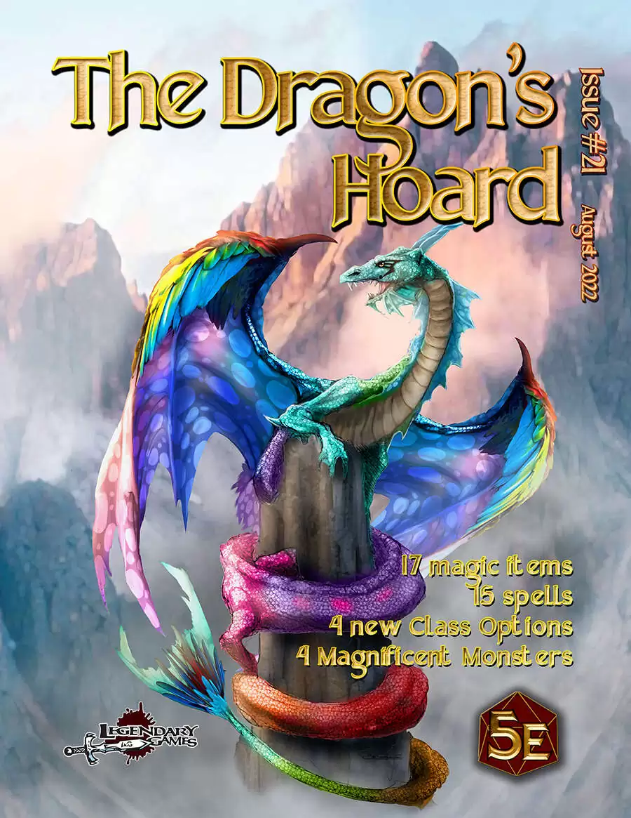 The Dragon's Hoard #21 - Legendary Games | 5th Edition | DriveThruRPG
