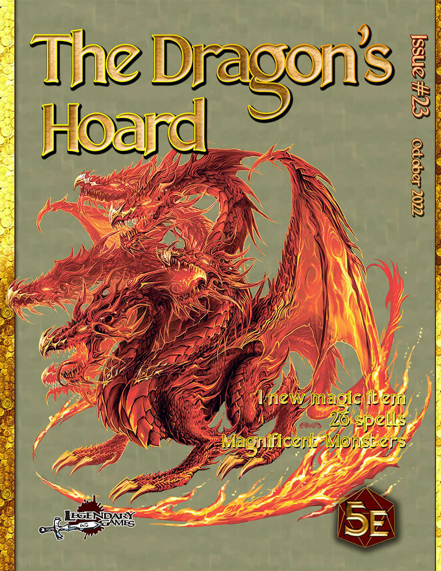 The Dragon's Hoard #23 - Legendary Games | 5th Edition | DriveThruRPG