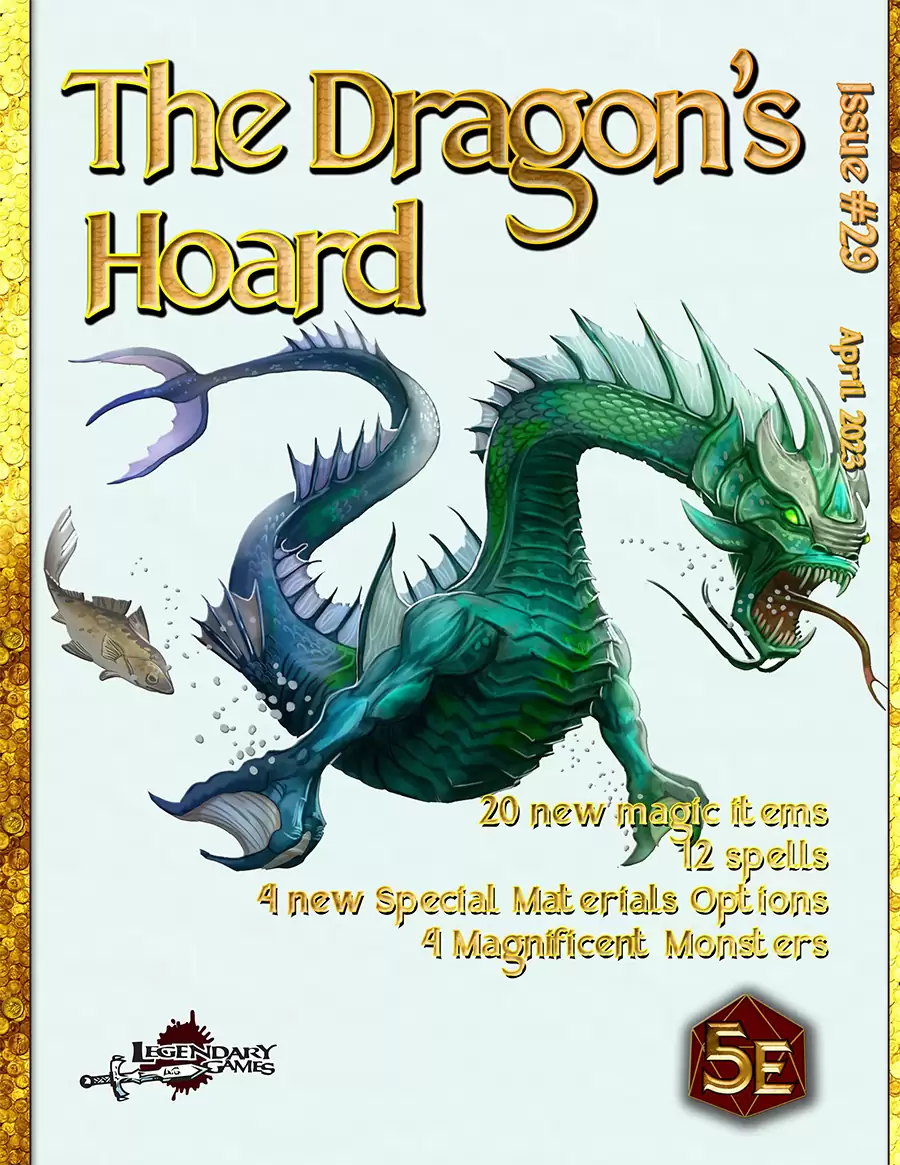 The Dragon's Hoard #29 - Legendary Games | 5th Edition | DriveThruRPG