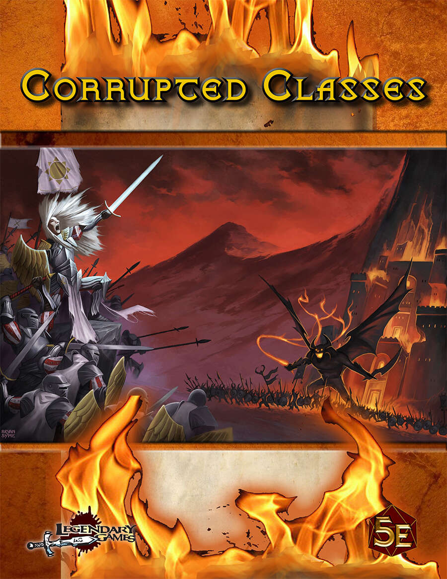 Corrupted Classes (5E) - Legendary Games | Rigtheous Plug-Ins | 5th ...