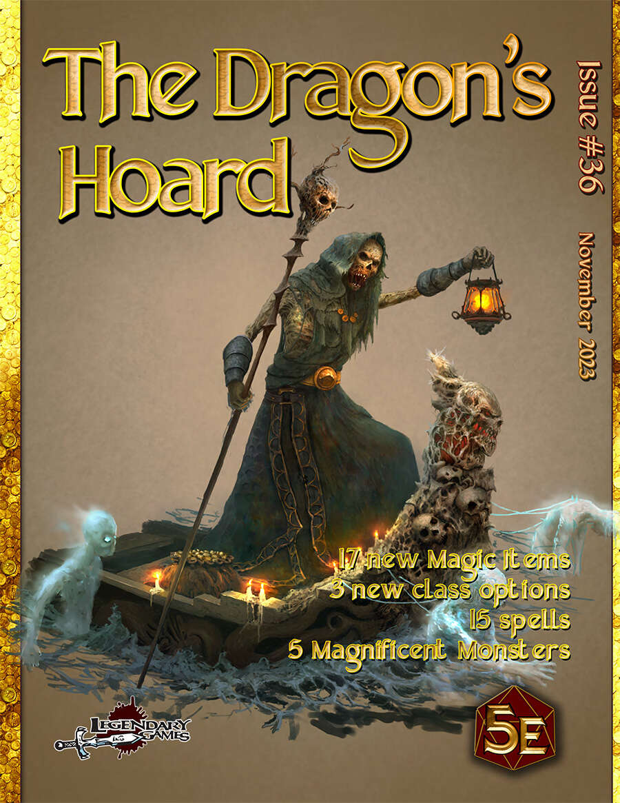 The Dragon's Hoard #36 - Legendary Games | 5th Edition | DriveThruRPG