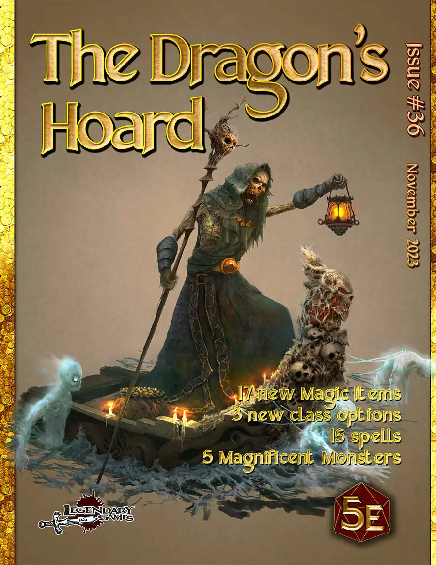 The Dragon's Hoard #36 - Legendary Games | 5th Edition | DriveThruRPG