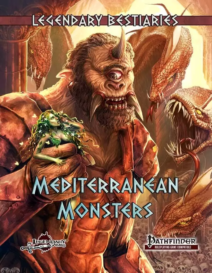 Mediterranean Monsters (PF1) - Legendary Games | Pirate Plug-Ins | DriveThruRPG