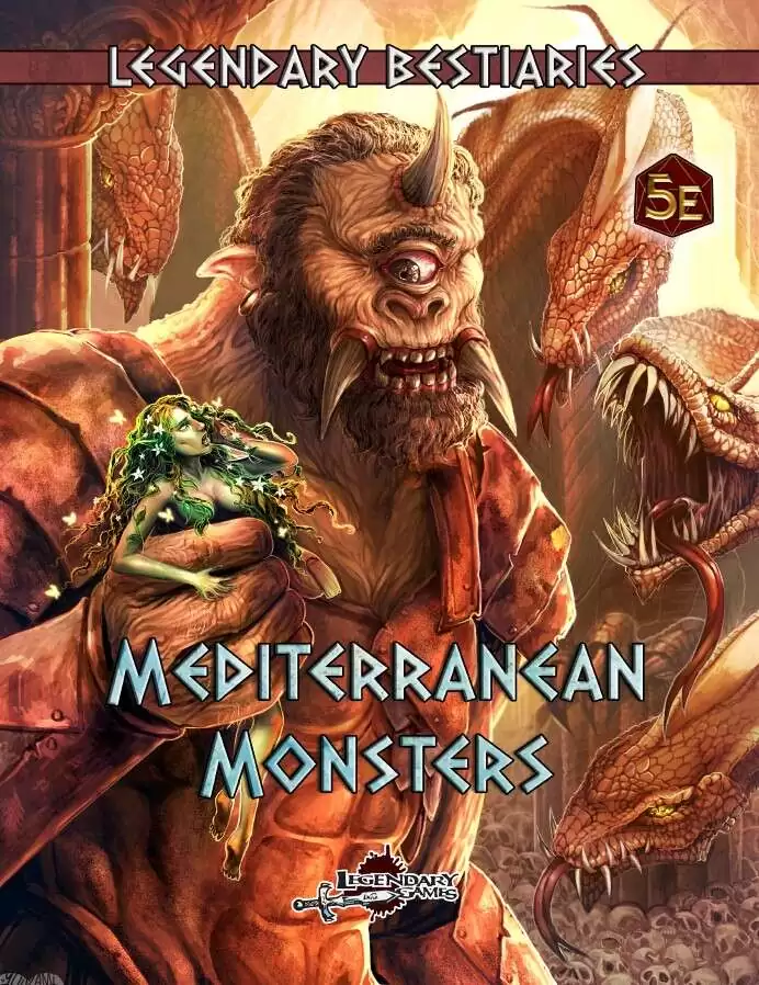 Mediterranean Monsters (5E) Roll20 Module - Legendary Games | Pirate ...