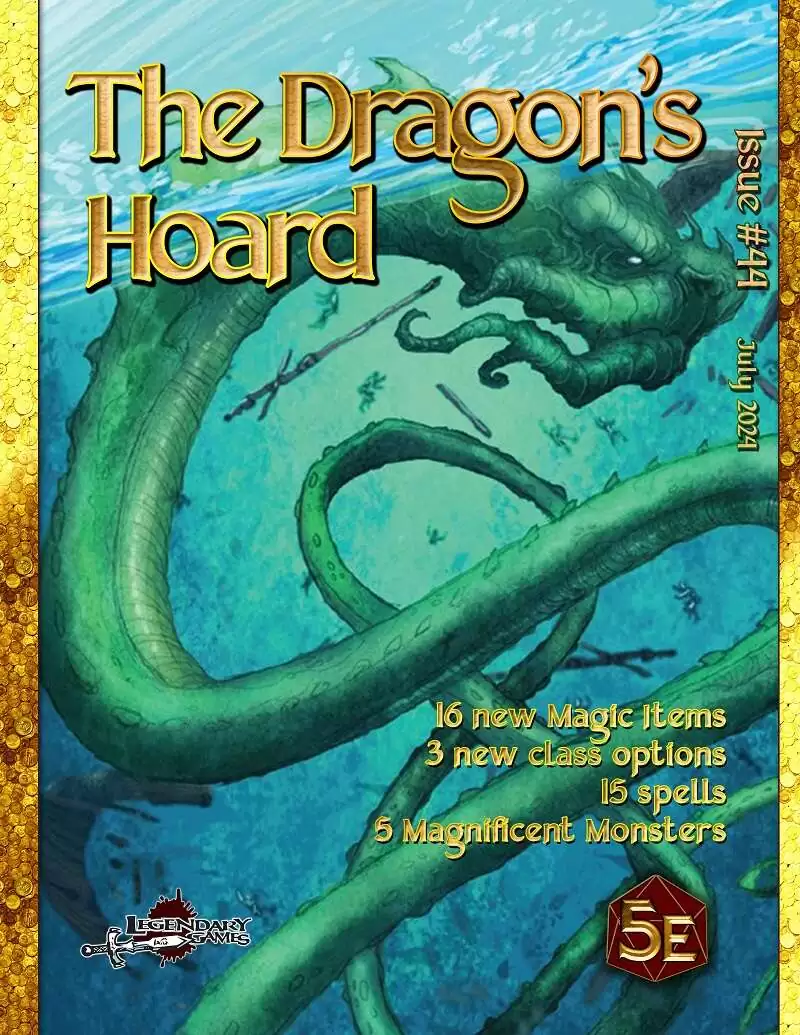 The Dragon's Hoard #44 - Legendary Games | 5th Edition | DriveThruRPG