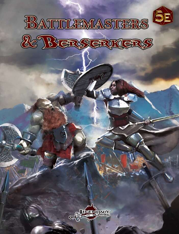 Battlemasters & Berserkers Roll20 - Legendary Games | 5th Edition | Legendary Heroes | Roll20 ...