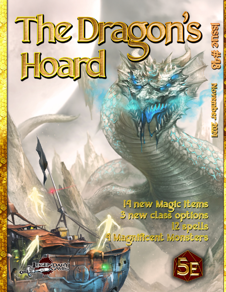 The Dragon's Hoard #48 - Legendary Games | 5th Edition | DriveThruRPG
